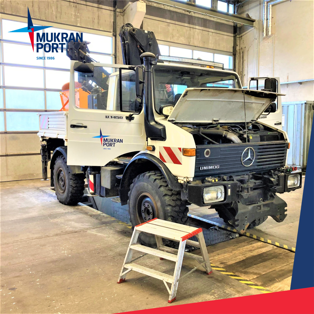 Der Winter kann kommen - Mukran Port