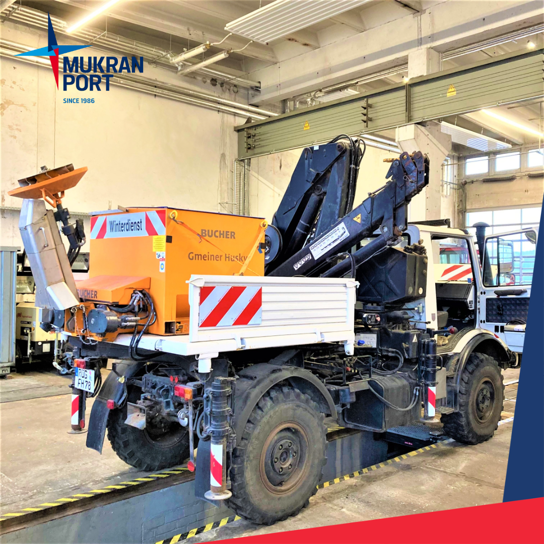 Der Winter kann kommen - Mukran Port