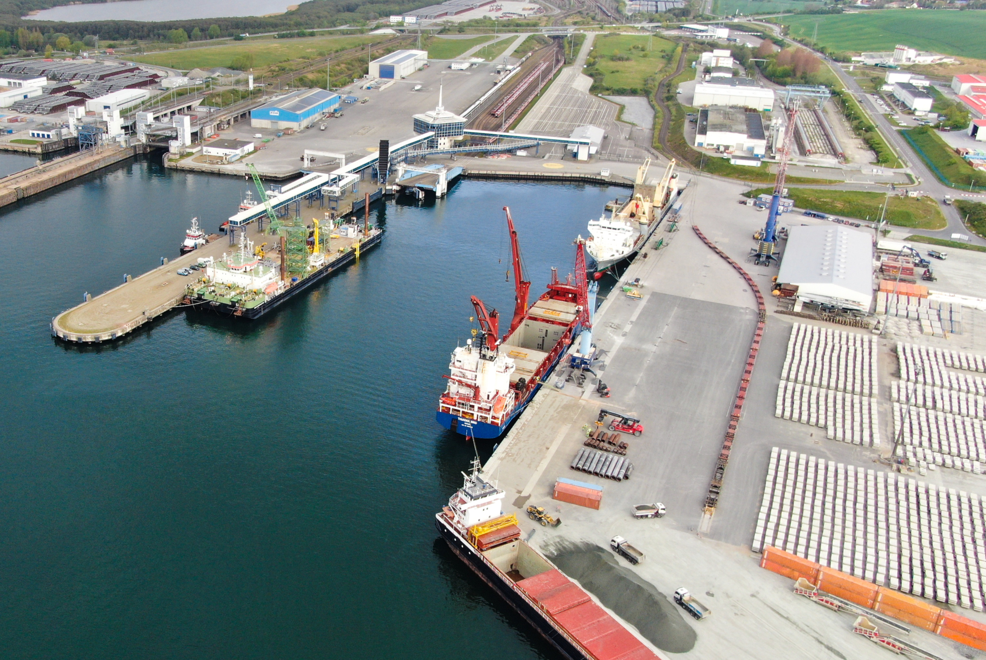 Mukran Port: Im- und Export auf gutem Niveau - Mukran Port